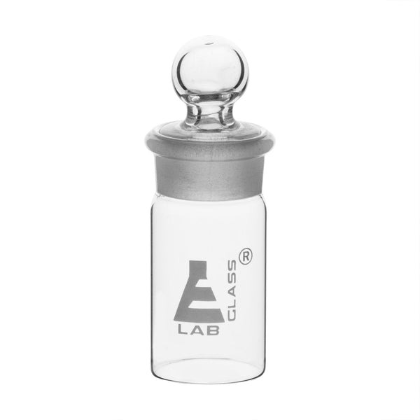Eisco Weighing Bottle- Tall Form, Borosilicate Glass - 15mL - 25x50mm ...