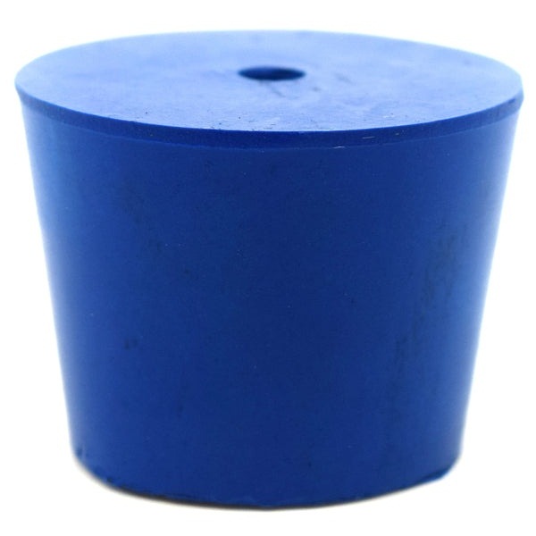 Eisco 10PK Neoprene Stoppers 1 Hole ASTM - Size: #6.5 - 27mm Bottom ...