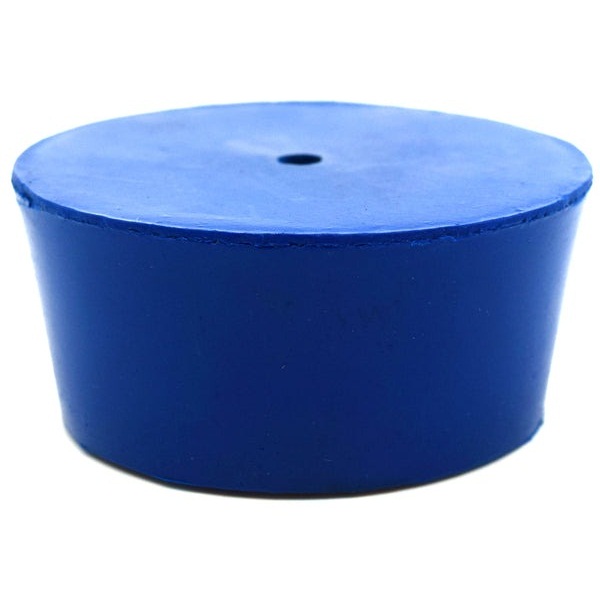 Eisco 10PK Neoprene Stoppers, 1 Hole ASTM - Size: #11 - 48mm Bottom ...
