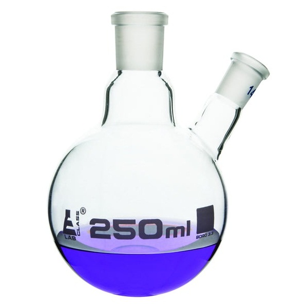 Eisco Distilling Flask 1000ml - 24/29 Oblique Neck - 19/26 Joint ...