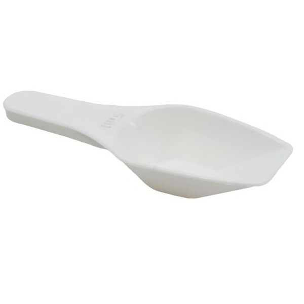Eisco Scoop, 5ml (0.16oz) - Polypropylene - Flat Bottom, Excellent for ...