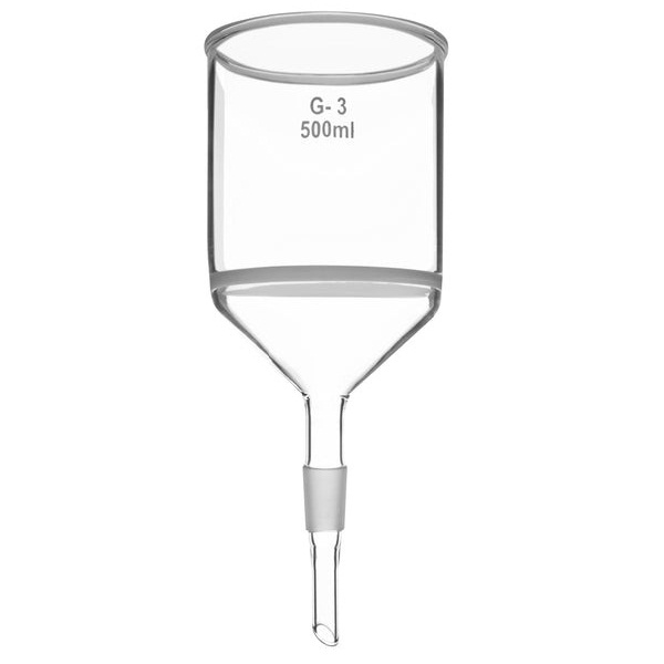 Eisco Buchner Funnel, 500ml - Sintered Disc, G-3 (90mm) - Jointed Stem ...