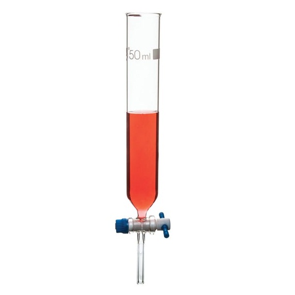Eisco Dropping Funnel, 50ml - PTFE Key Stopcock, Open Top - Ungraduated ...