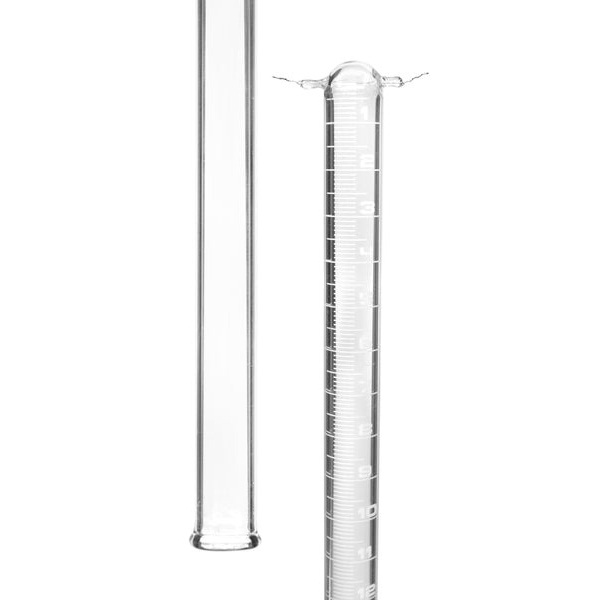 Eisco Eudiometer Tube, 50ml - Two Platinum Electrodes - Graduations ...