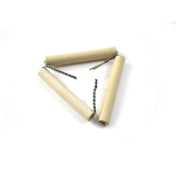 Eisco Clay Pipe Triangle, 7.5cm (2.95") - Hold Objects in High Heat ...