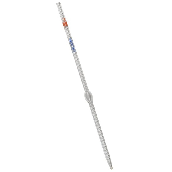 Eisco Bulb Form Pipette, 2ml - Class B, Tolerance ±0.020 - Color Code ...