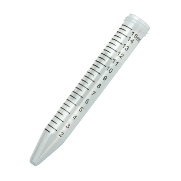 Celltreat Tube Only, 15ml Centrifuge Tube - Bag, Non-Sterile 500/Cs 229450