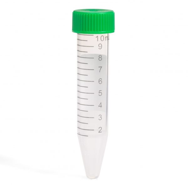 Celltreat 10mL Centrifuge Tube - Bag, Sterile 500/Cs 229493