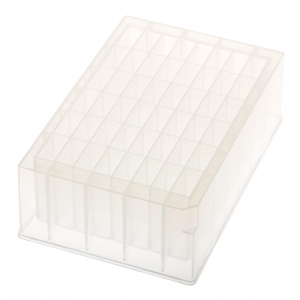 Celltreat 48 Deep Well Storage Plate, 4.6mL, PP, Rectangle Well, U ...