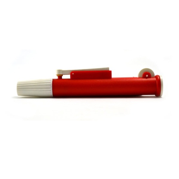 Eisco Pipette Pump, 25ml - Red Color - Precise Pipetting & Quick ...
