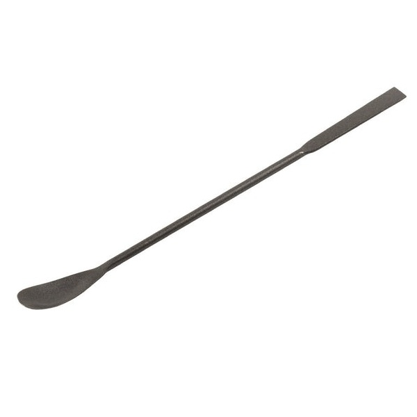 Eisco Spatula Spoon, 9" - Teflon Coated Stainless Steel - Flat End ...
