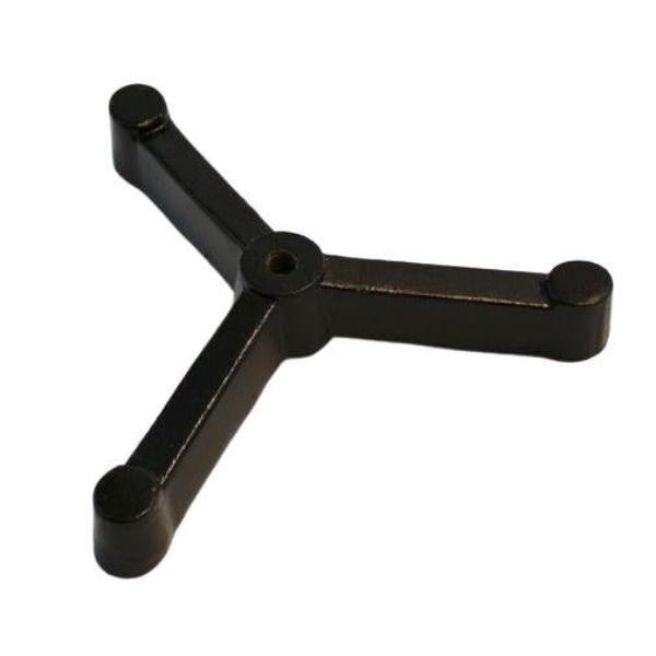 Eisco Triangular Tripod Retort Base - 6"x6" Base - Heavy Duty Cast Iron ...