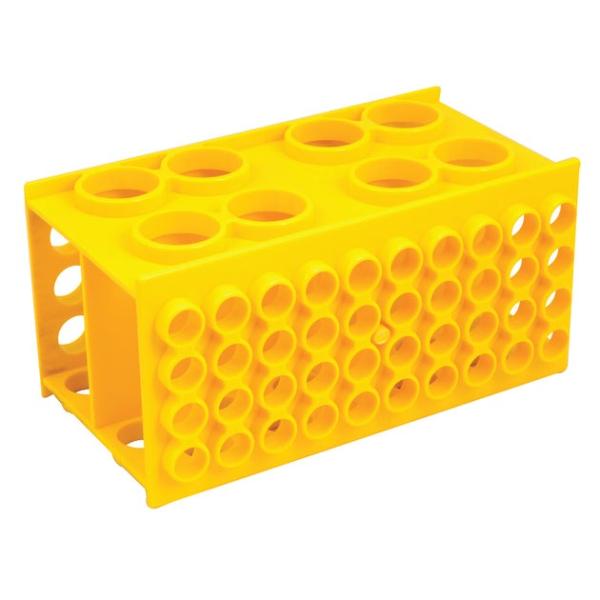 Eisco Universal Multi Size Test Tube Rack - Holds 30mm, 20mm, 17mm, and ...