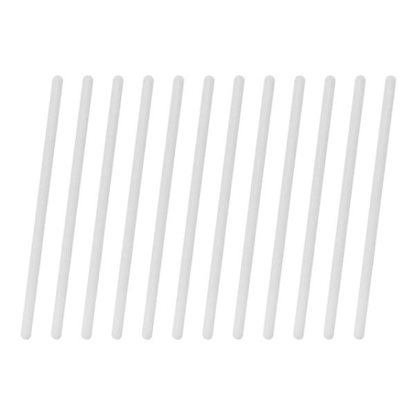 Eisco 12PK Polypropylene Stirring Rods, 7.9" - Rounded Ends, 7mm ...