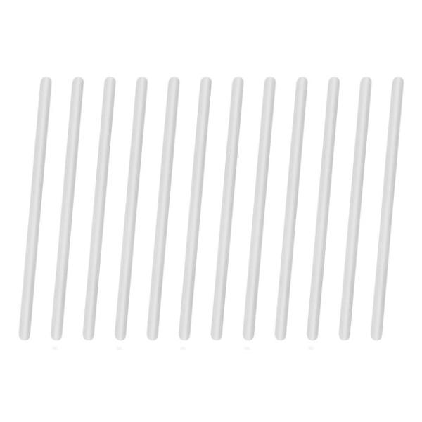 Eisco 12PK Polypropylene Stirring Rods, 11.8" - Rounded Ends, 7mm ...