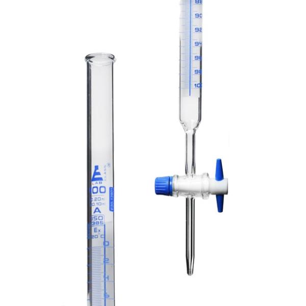 Eisco Schellbach Burette, 100mL - Class A, Includes Calibration ...