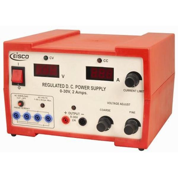 Eisco Power Supplies Regulated DC 0-30V / 2 Amp. EPR1332