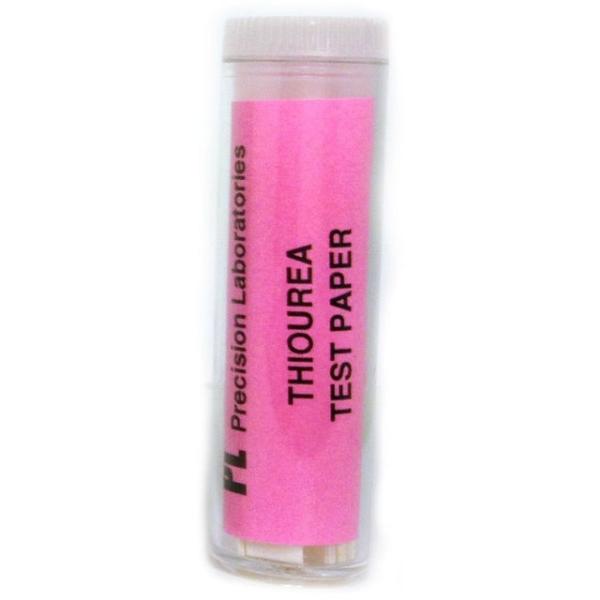 Eisco Thiourea Paper Strips - Genetic Taste Testing (Vial of 100) FSC1033