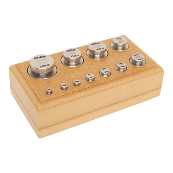 Eisco Labs Balance Weight Set - Stainless Steel, Capacity 500gm - 11 ...