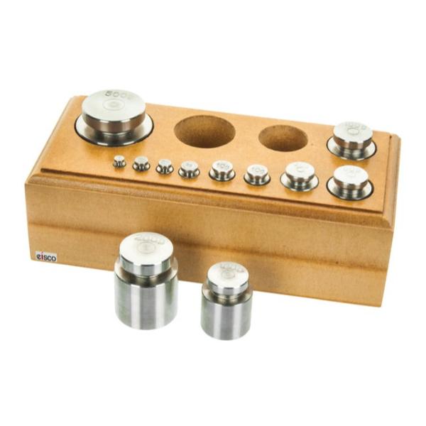 Eisco Labs Balance Weight Set - Stainless Steel, Capacity 1000gm. - 12 ...