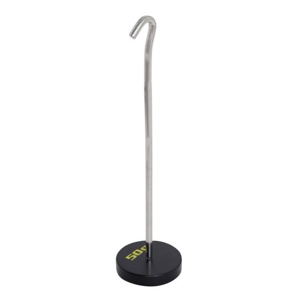 Eisco 50g Hanger with Stainless Steel Hook, For Use with Slotted Masses ...