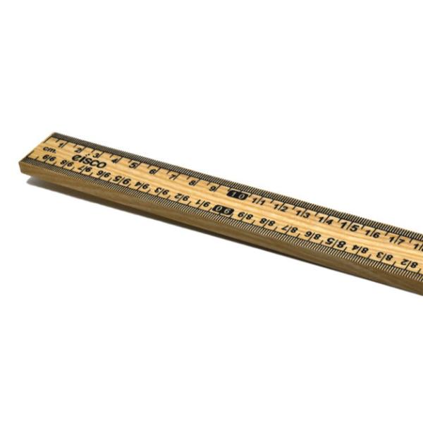 Eisco Meter Stick, One Meter - Hardwood - Graduated Edges - Horizontal ...