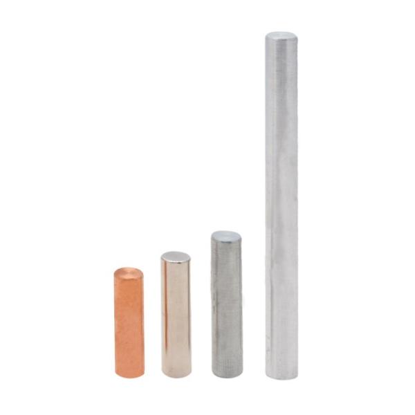 Eisco 4pc Equal Mass Metal Cylinders Set - Copper, Iron, Aluminum ...