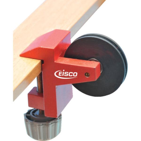 Eisco Labs Pulley on Clamp - Metal 25mm Mouth PH0301A