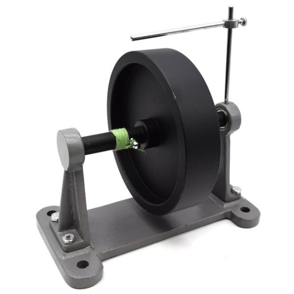 Eisco Fly Wheel, Metal, 7.8" diameter - Mounted on Horizontal Shaft ...