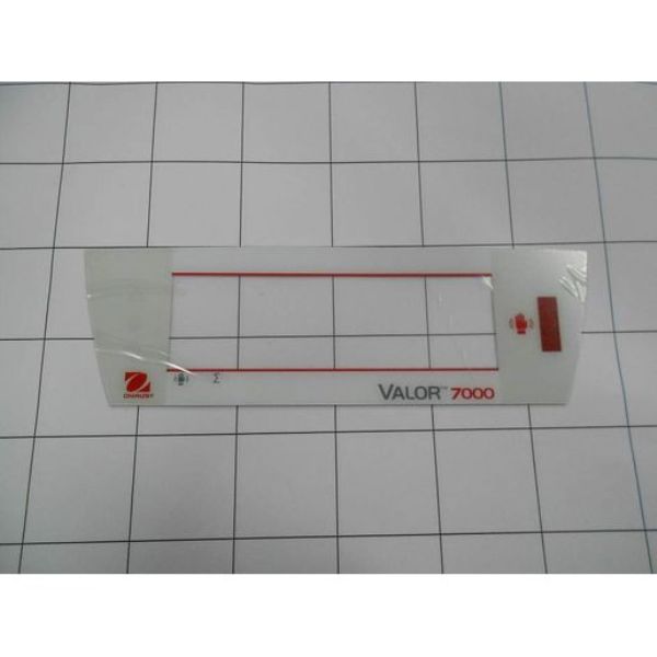 Ohaus Function Label Rear EN V71