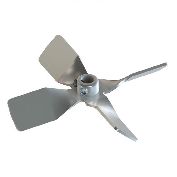 Caframo 4 Blade Pitched Only - Turbine 4 In Dia With 5/16 In Bore ...