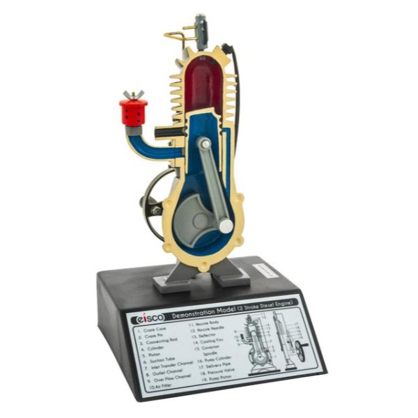 Eisco Two-Stroke Diesel Engine Model - Labs PH0490 Lab Equipment ...