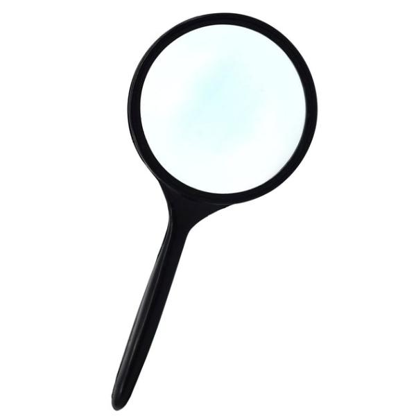 Eisco Magnifying Glass, 3" (75mm) Diameter - Unbreakable Plastic Mount ...