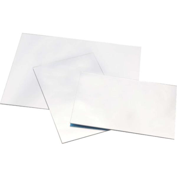 Eisco 10PK Plastic Mirrors, 6 x 4 Inch PH0517A