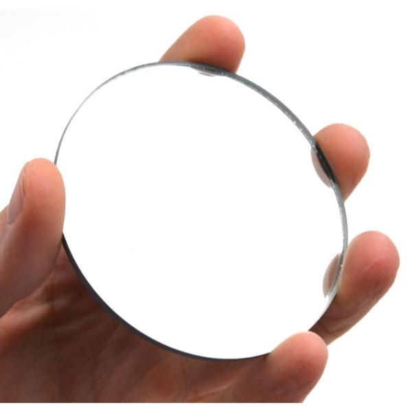 Eisco Concave Mirror - 3" Dia., 150mm Focal Length - 3mm Thick - Glass ...