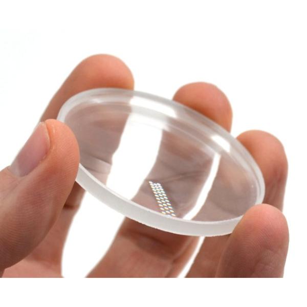 Eisco Round Double Concave Optical Glass Lens - 250mm Length - 4mm ...