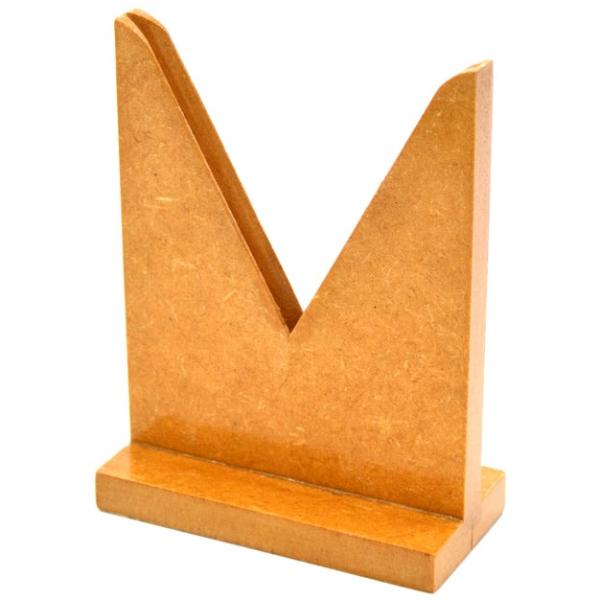 Eisco Wooden Lens Holder - Holds up to 76mm Diameter Lens or Mirror PH0550A