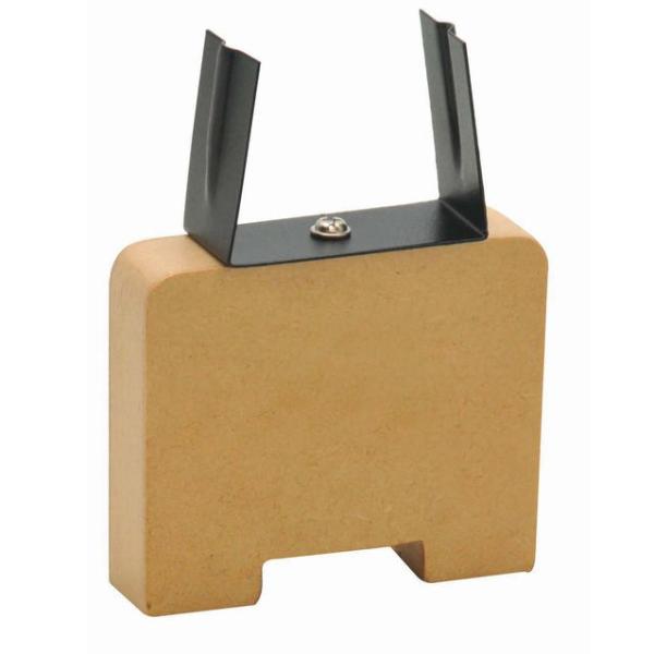 Eisco Lens Holder for 50mm Diameter Lens, Free Standing Wooden Base ...