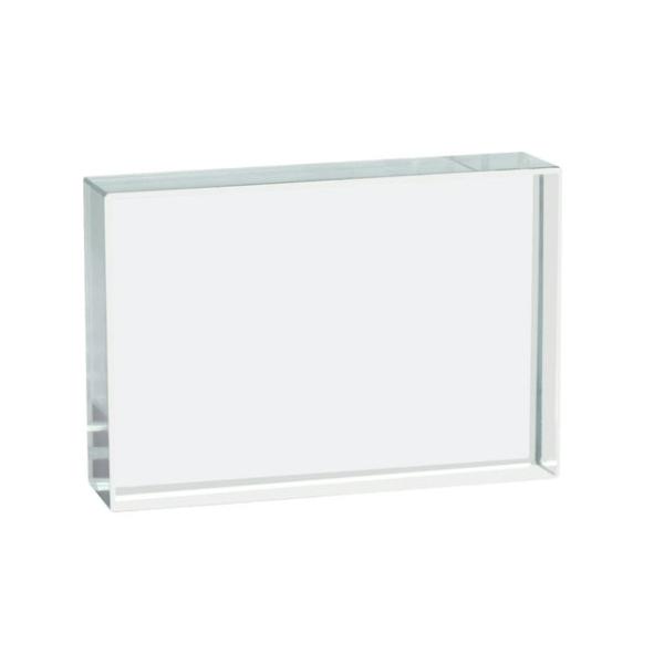 Eisco Rectangular Refraction Block, 75mm x 50mm x 12mm - Optical Glass ...