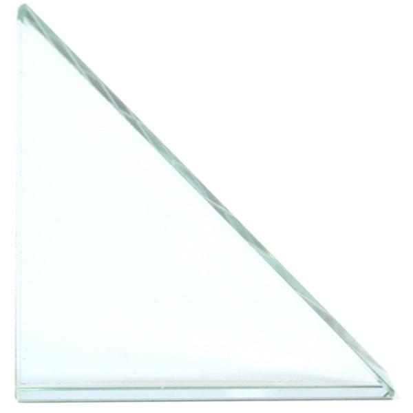 Eisco Labs Glass Refraction Prism, Right Angle; 80mm X 115mm PH0573B