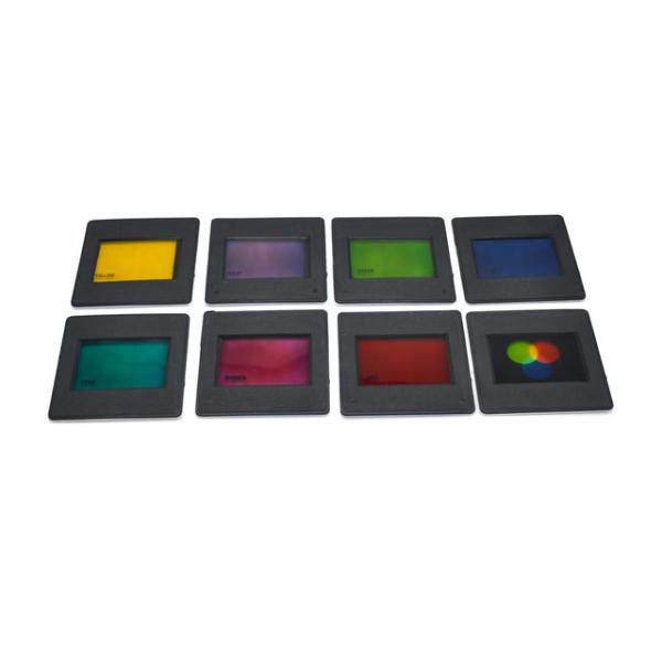 Eisco Labs Color Filter Set - Plastic - 8 Pieces for Use with Light Box ...