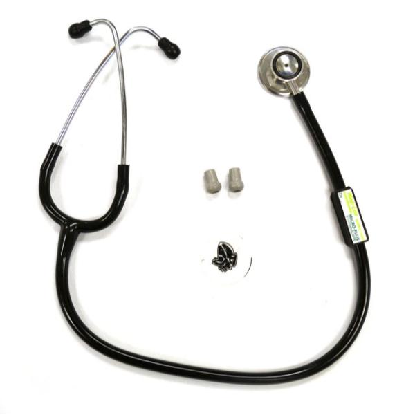 Eisco Stainless Steel Micro Plus Stethoscope, Wth Spare Ear Tips And ...
