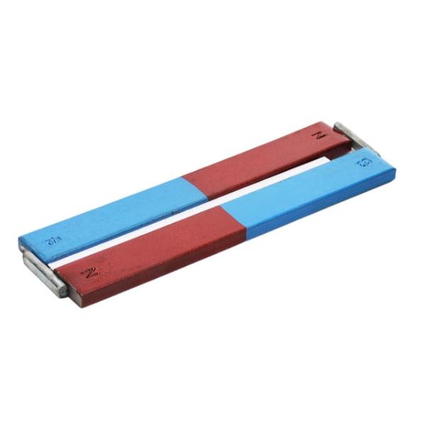 Eisco 2PK Bar Magnets, 6 Inch - N/S - Includes Keepers - Chrome Steel ...