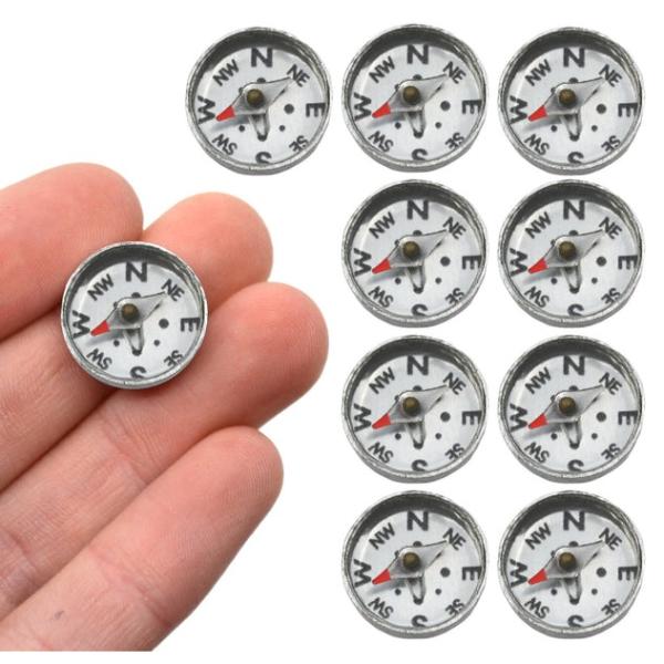 Eisco Basic Plotting Compass, Pack of 10, 0.6" Diameter (16mm) - Labs ...