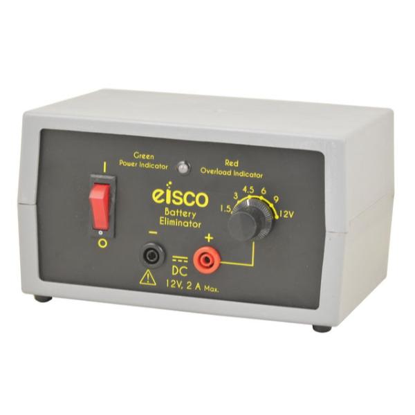 Eisco Labs Battery Eliminator Power Supply, Selectible DC Voltage [1.5 ...