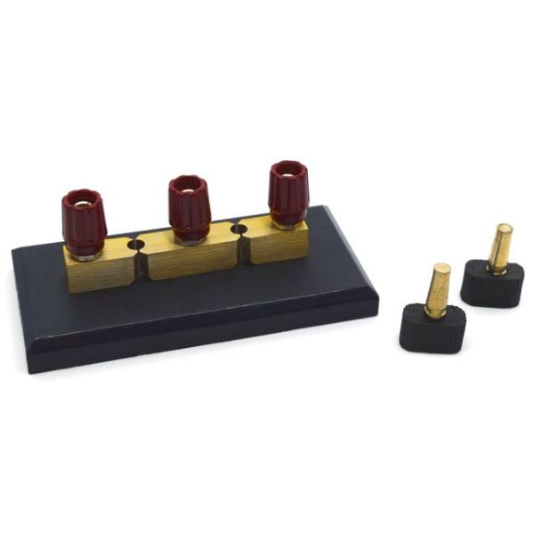 Eisco Two Way Copper Plug Key Switch, 4mm Terminals with 2 Removable ...