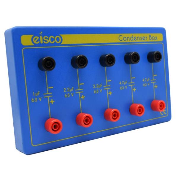 Eisco Condenser Box, Five Capacitators, 1µF to 4.7µF Great for ...