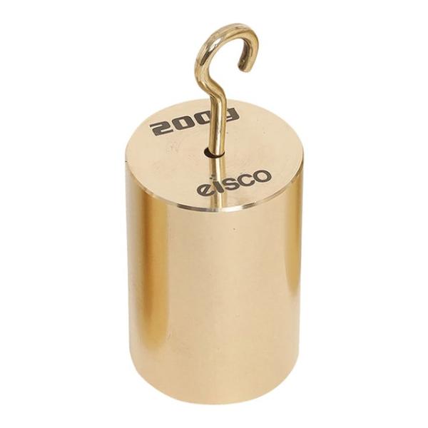 Eisco Labs Double Hooked Weight Brass 200 grams (0.44 Lbs.) PHHWBR5 Lab ...