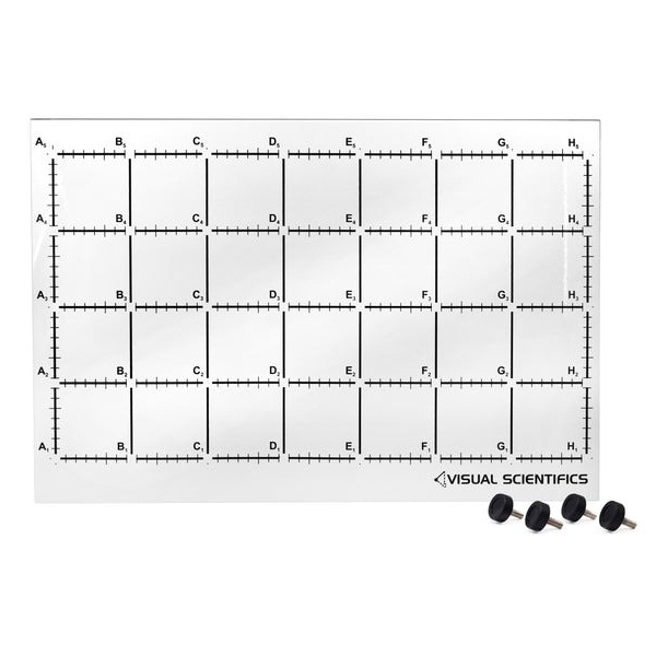 Eisco Magnetic Back Board - Includes 4 Screw Mounts - For use with ...