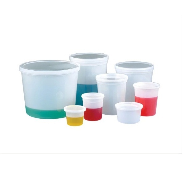 Qorpak 8oz (240ml) Short Hdpe Translucent Storage Container With Snap ...